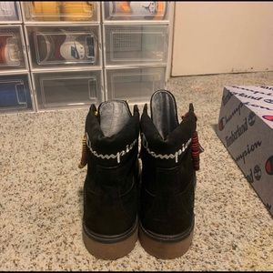 Timberland | Shoes | Champion X Timberlands Premium Black Boots | Poshmark